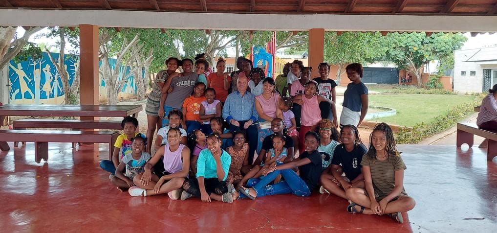 Donación a las niñas del Orfanato Niños de Cristo